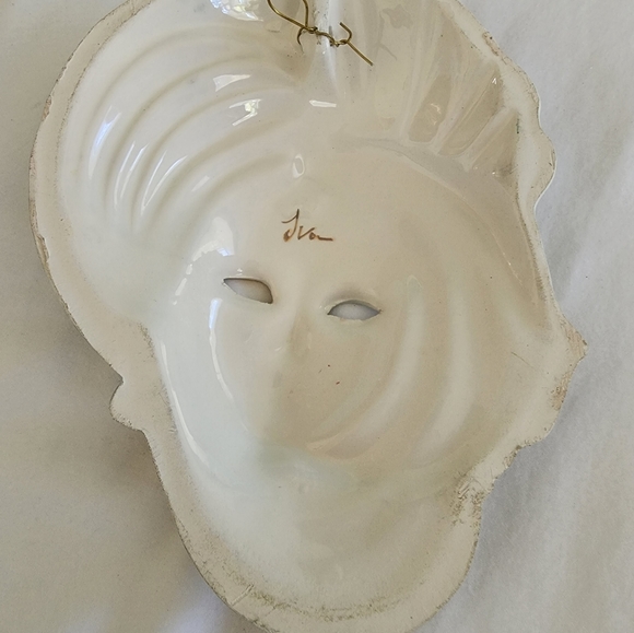 Ceramic mask | Wall Decor | Ceramic Mask Made In Italy Gems Glitter ...